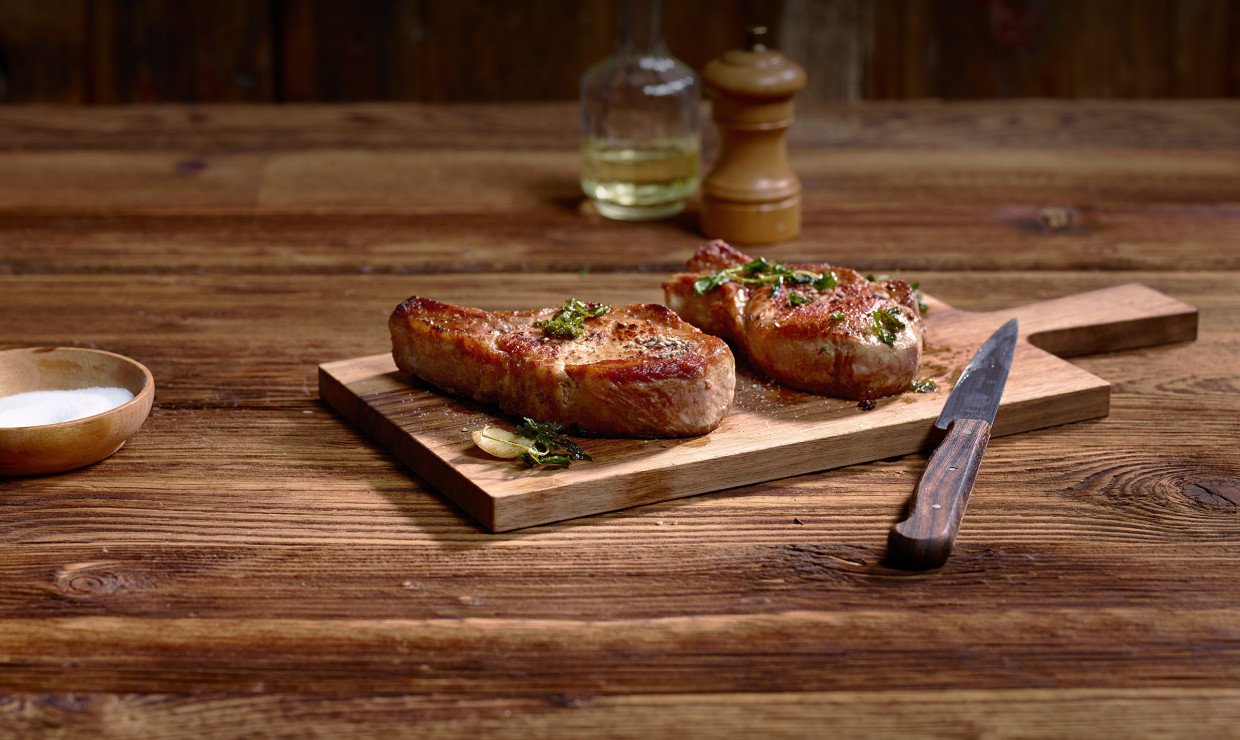 Côtelettes de porc rôties dans les règles de l’art - Viande Suisse