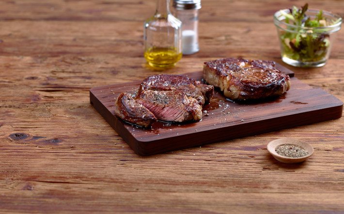 Steak de bœuf parfaitement cuit - Viande Suisse